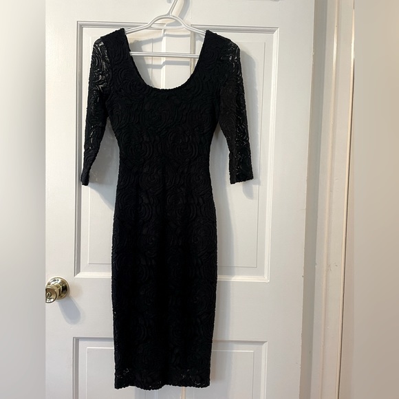 Candie's | Dresses | Xs Candies Black Lace Dress | Poshmark
